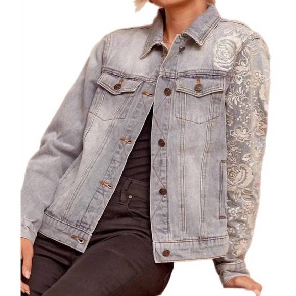 ANDREE BY UNIT | Jackets & Coats | New Andree By Unit Embroidered ...